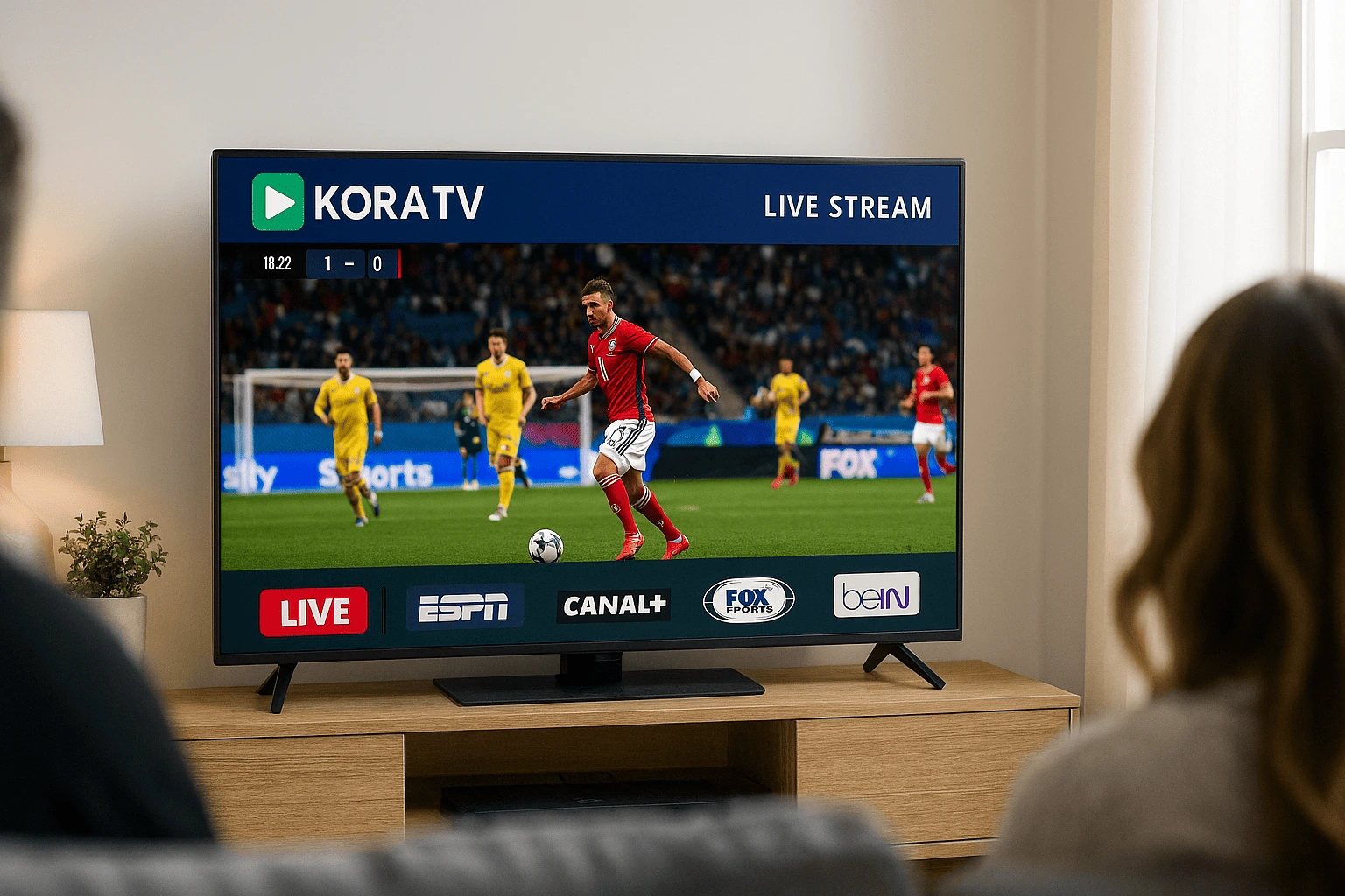Kora TV 2025 Exclusif Streaming Foot Gratuit en 4K